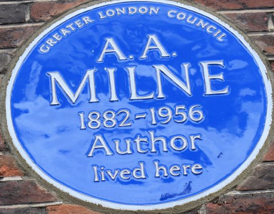 London Blue Plaque Chelsea Walk - The View From London