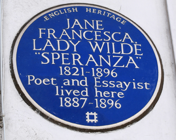 London Blue Plaque Chelsea Walk - The View From London